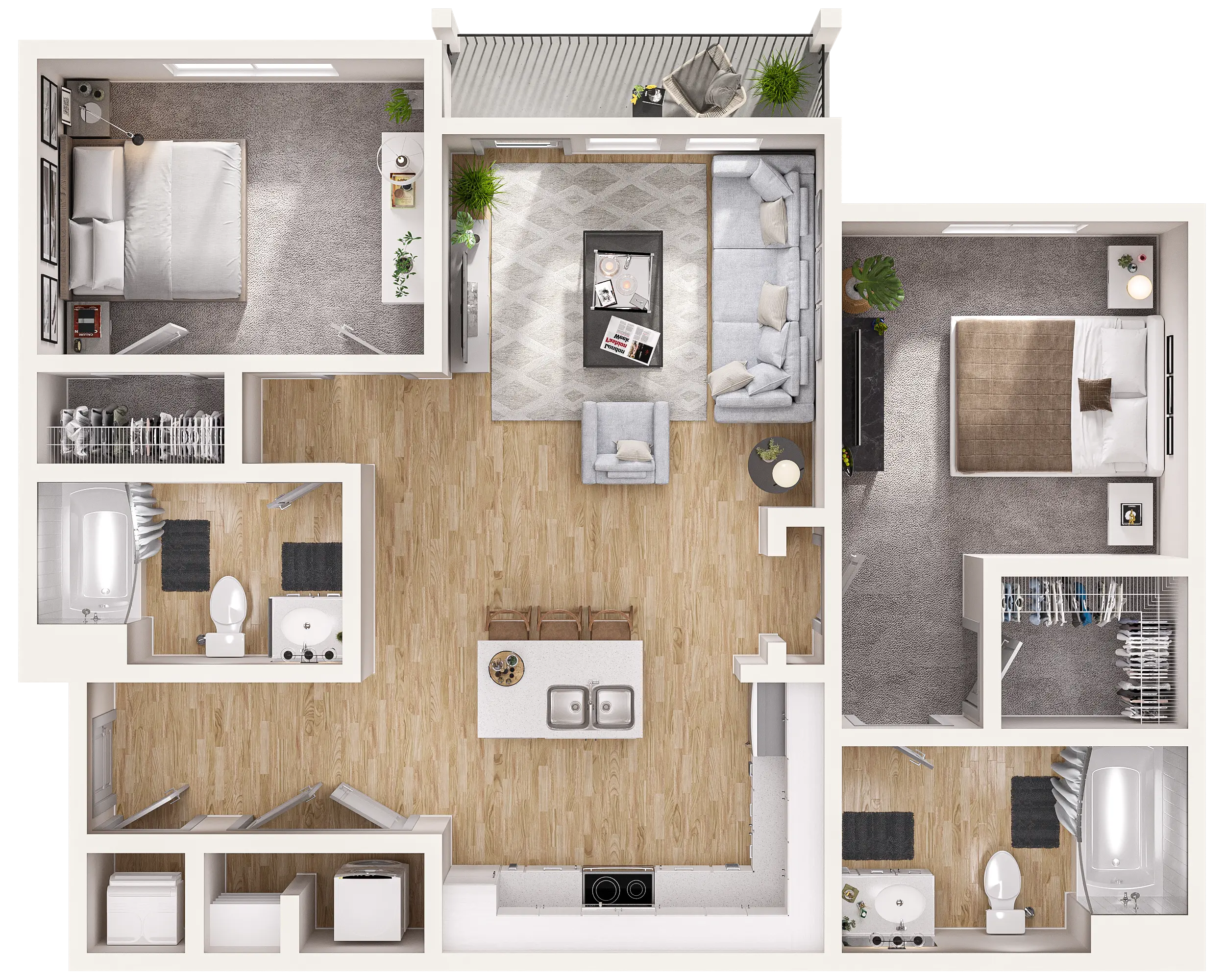 Comfortable South Charlotte Apartments | Tryon Farms
