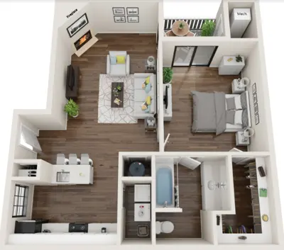 Models | Balcones Club Apartments