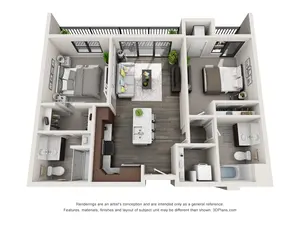 Floor Plans | Synergy Apartments