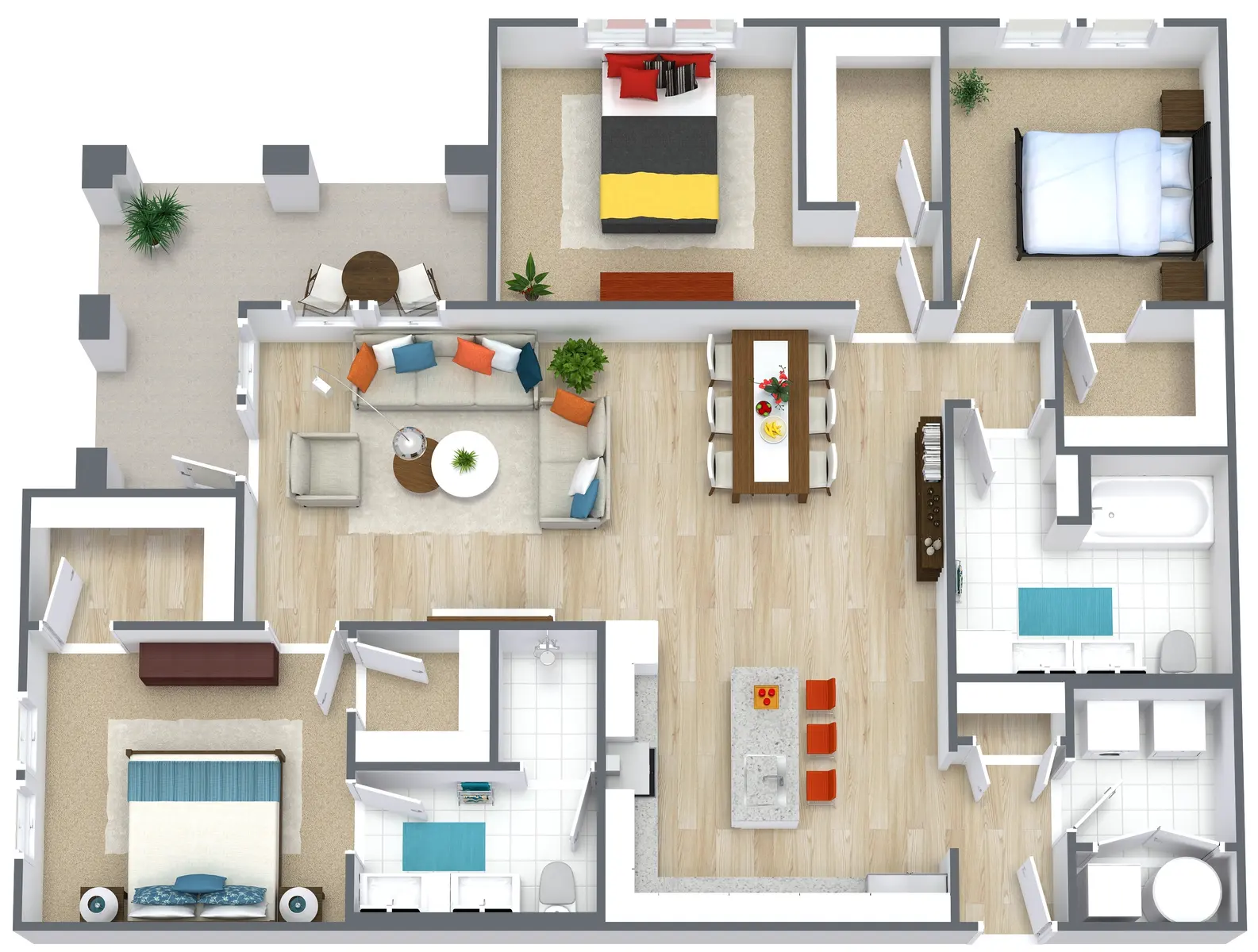 Unit 2-311 - 3X2 | Weston 4 Hundred