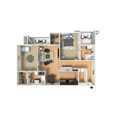 Models | Jamestown Place Apartment Homes