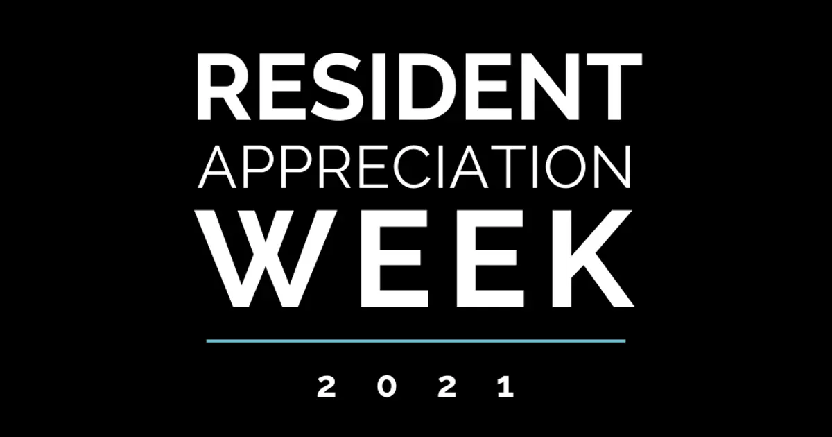 Resident Appreciation Week 2021