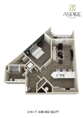 Luxury 1, 2 & 3 Bedroom Apartments in OH | Aspire Kenwood