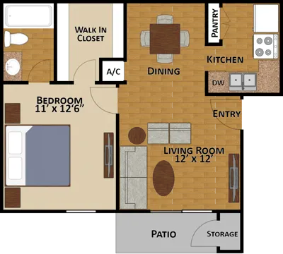 Models | Reserve at Creekbend Apartments