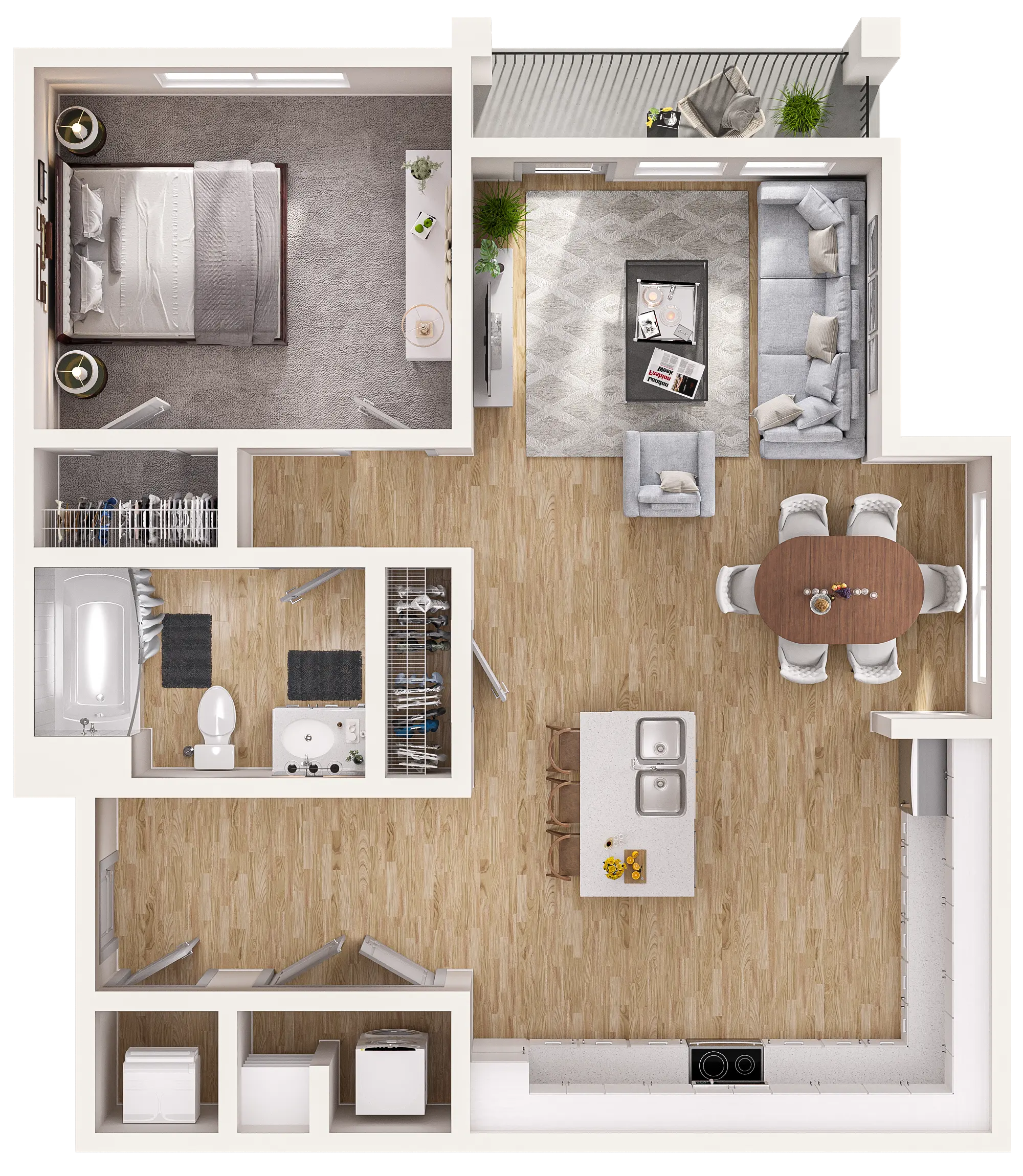 Comfortable South Charlotte Apartments | Tryon Farms