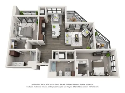 Floor Plans | Synergy Apartments