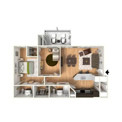 Models | Jamestown Place Apartment Homes