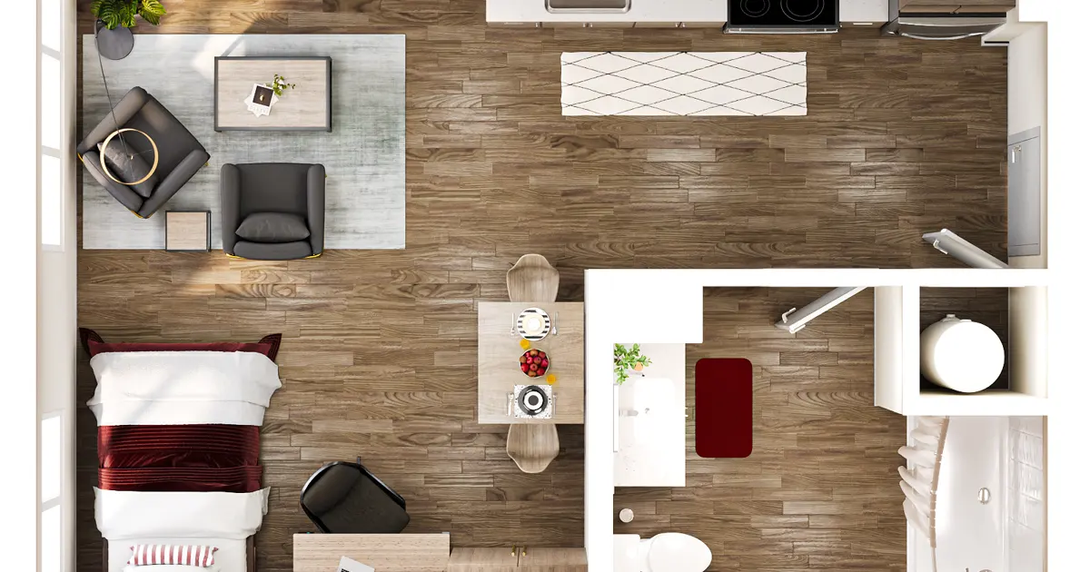 Unit 1231 - Studio - S1 | Vantage