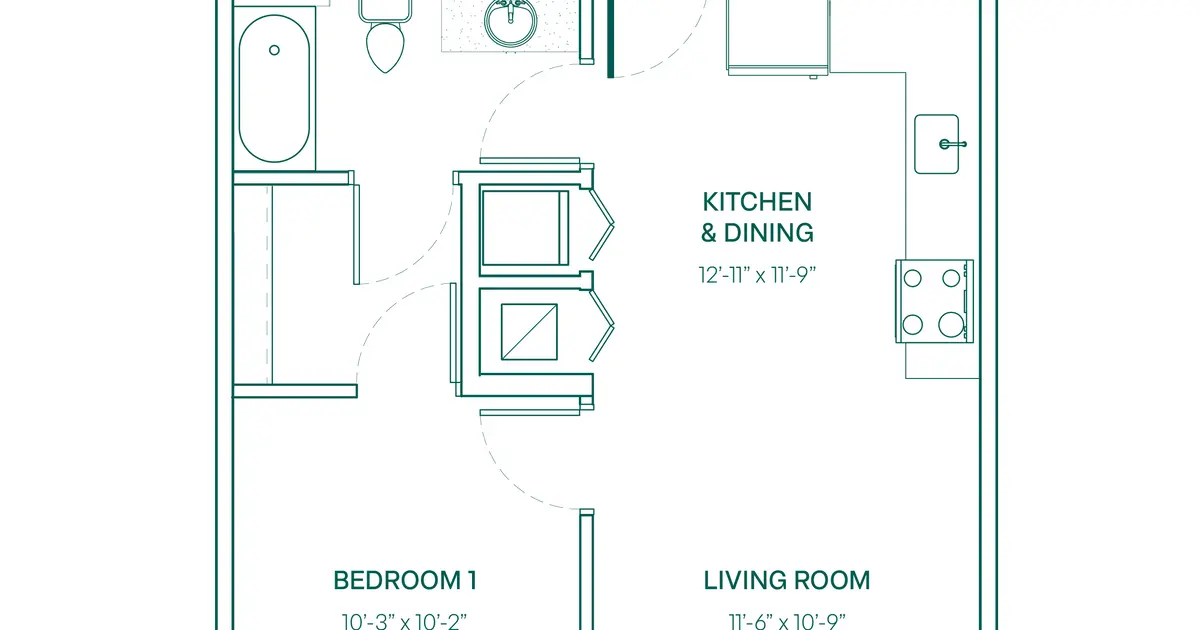 Unit D-410 - WIL-A1W | Resia Willows